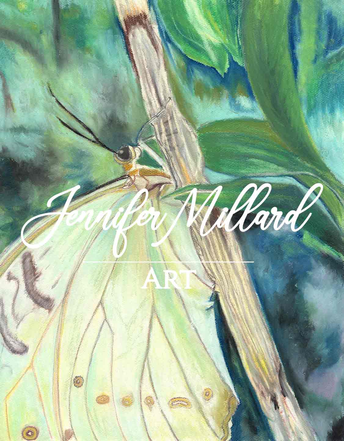 Resting Flutter | Nature Art Prints by Jennifer Millard